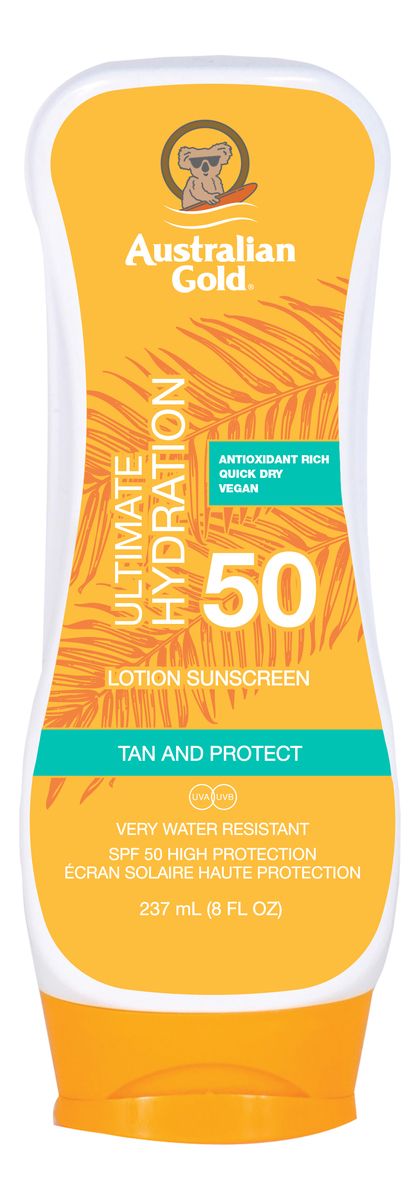 Australian Gold Ultimate Hydration lotion SPF50 - 237 ml. | Med24.dk