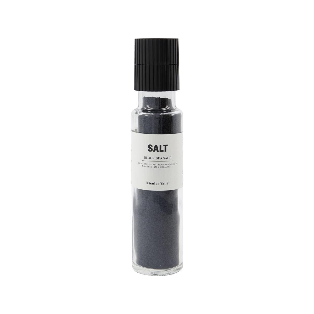 Køb Nicolas Vahé Salt, Black - 320 g. billigt hos Med24.dk
