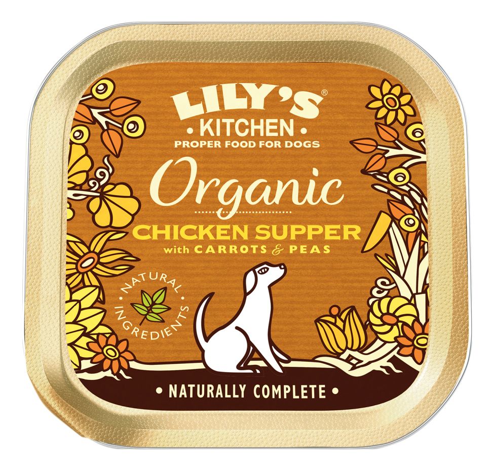 Lily´s Kitchen vådfoder, Organic Chicken Supper - 150g. hos Med24.dk