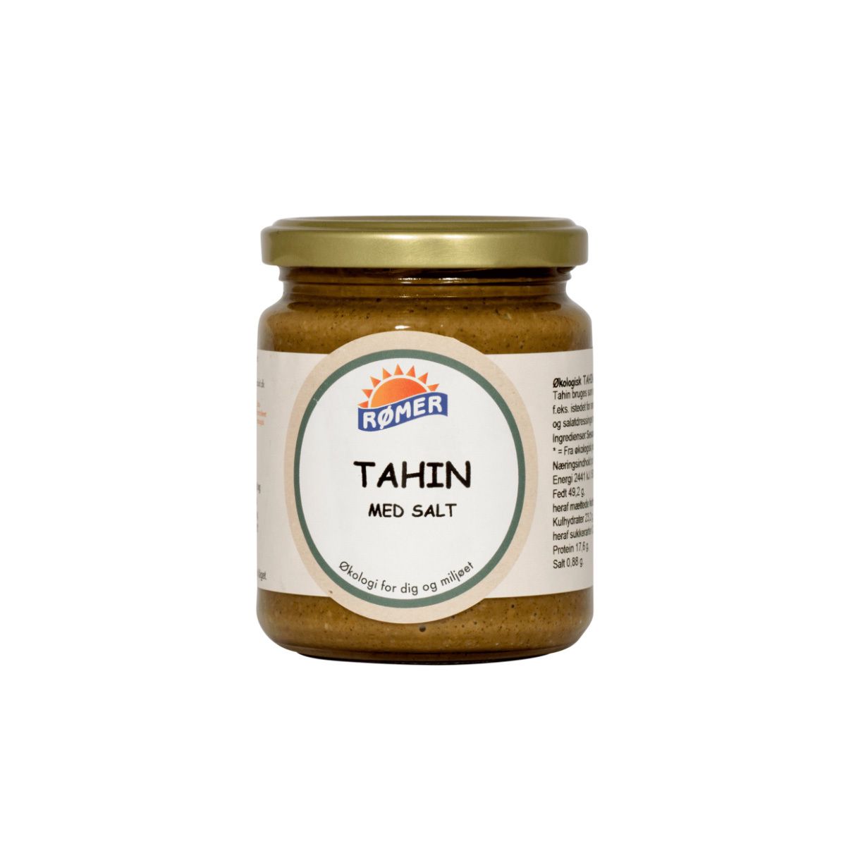 Rømer tahin med salt Ø - 250 gram - Med24.dk