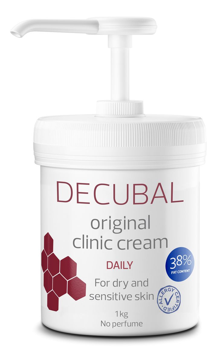 Køb Decubal Clinic Cream m. pumpe 1 kg. billigt hos Med24.dk