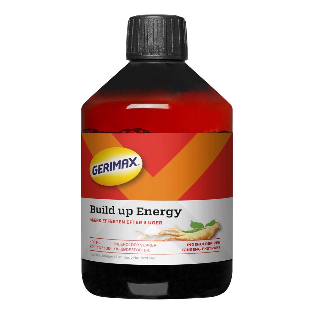 Køb Gerimax Build up Energy - 400 ml - billigt hos Med24.dk
