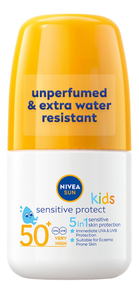 Køb Nivea Sun Kids Sensitive Protect Roll-on SPF 50+ | Med24.dk