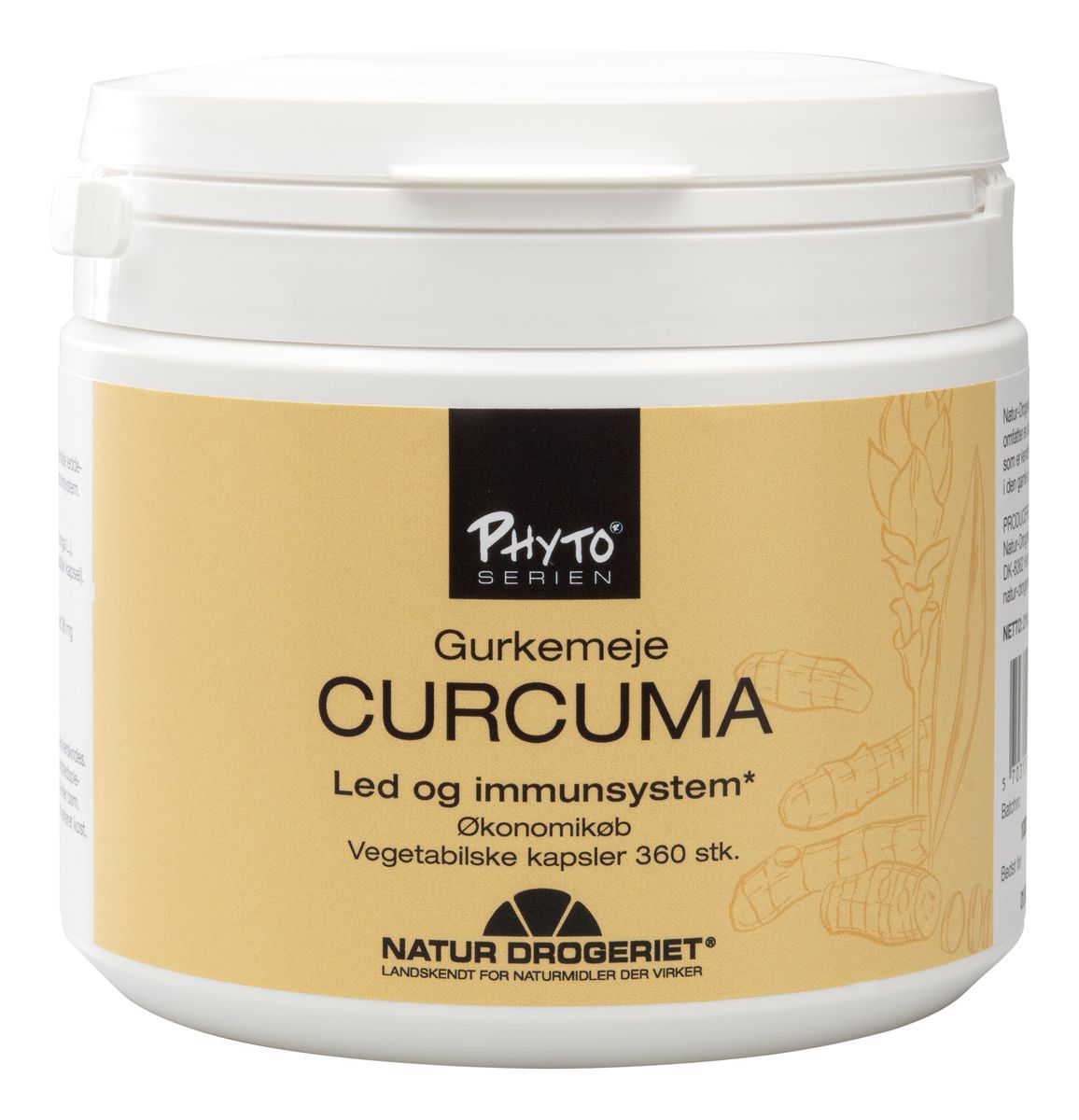 Køb Natur-Drogeriet Curcuma - 360 kaps. billigt hos Med24.dk