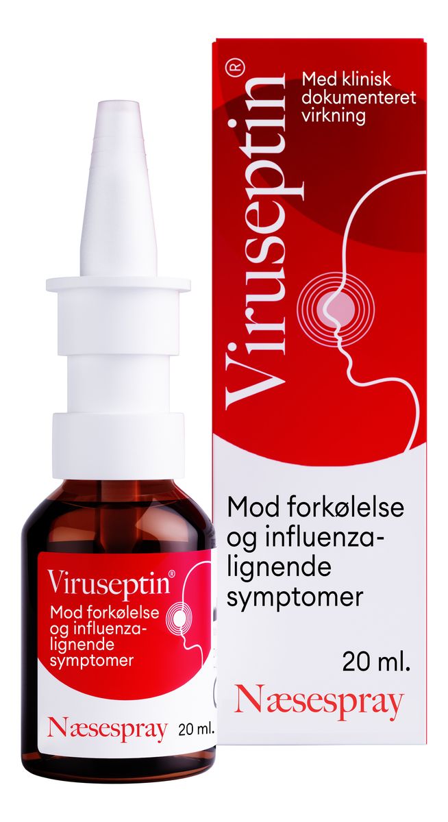 Køb Viruseptin Næsespray - 20 ml. billigt hos Med24.dk