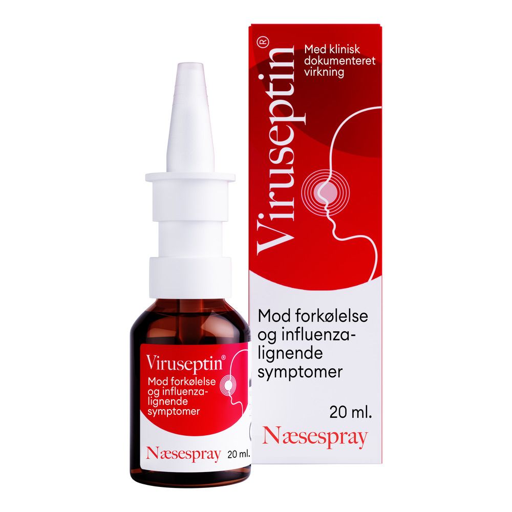 Køb Viruseptin Næsespray - 20 ml. billigt hos Med24.dk