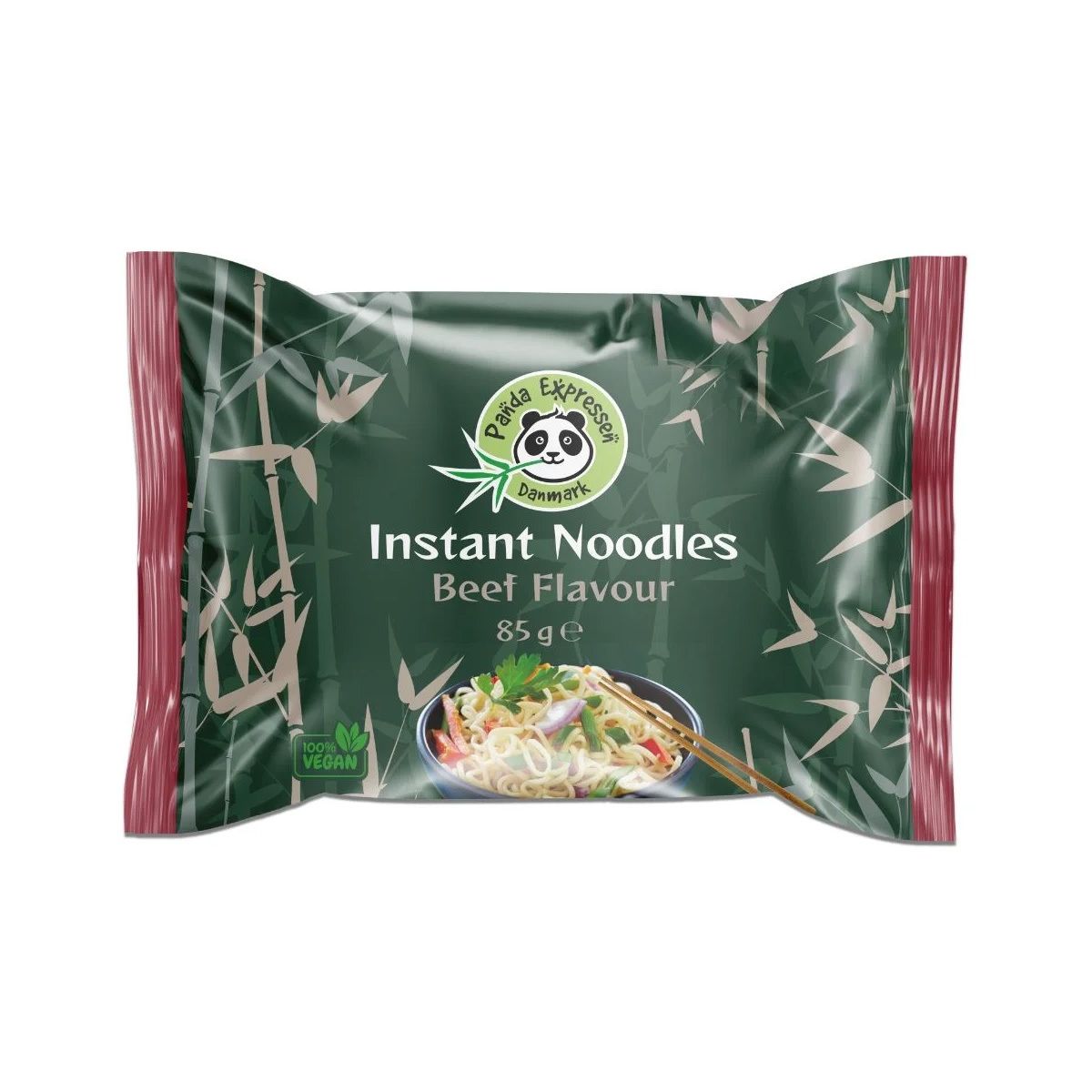 Panda Expressen Instant Noodles Beef - 85 g - Med24.dk