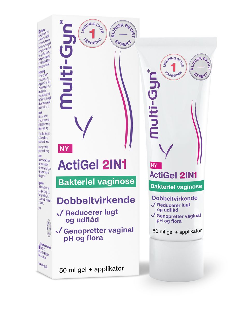 Køb Multi-Gyn® ActiGel 2 in 1 - 50 ml. billigt hos Med24.dk