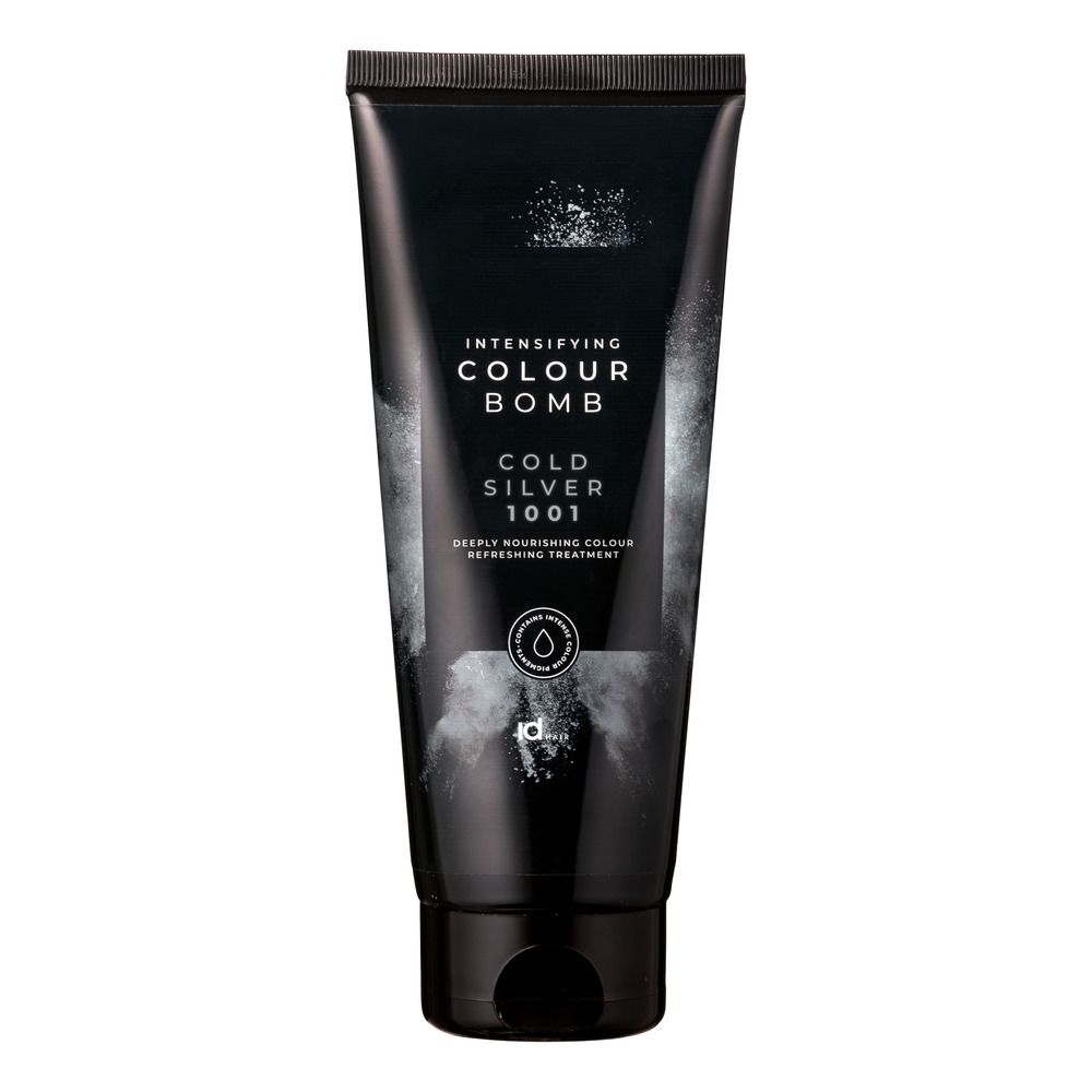 Køb IdHAIR Colour Bomb Cold Silver - 200 ml. billigt hos Med24.dk