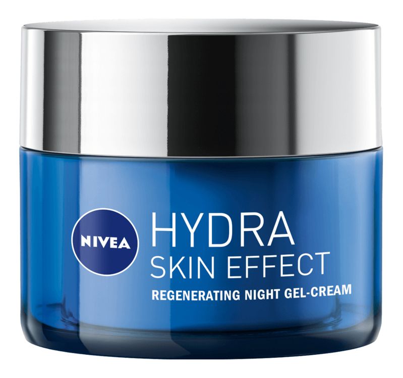 Køb Nivea Hydra Skin Effect Regenerating Night Cream | Med24.dk