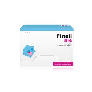 Finail 5 % medicinsk neglelak - 5 ml - Med24.dk