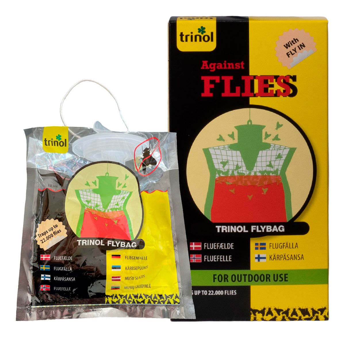 Køb Trinol Flybag - 10,5 x 9,5 x 20cm billigt hos Med24.dk