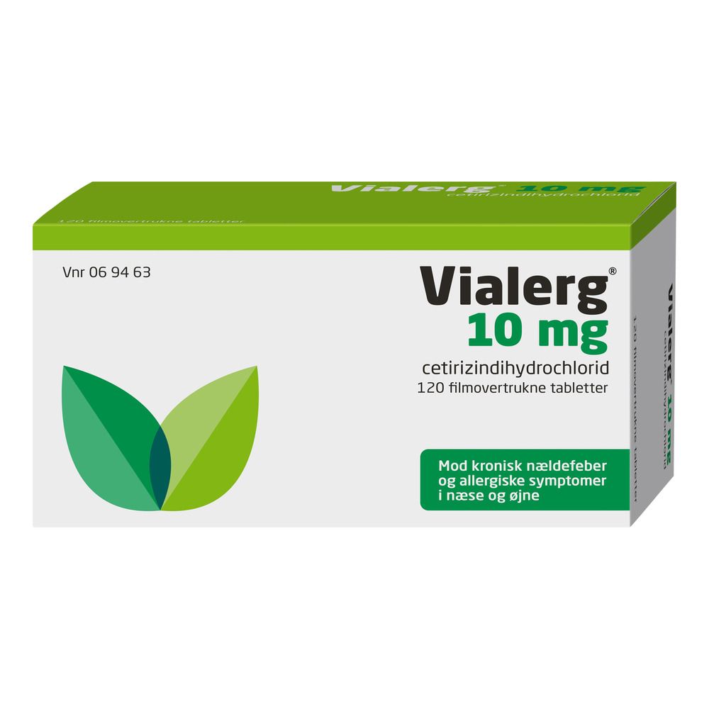 Køb Vialerg 10 mg - 120 tabletter billigt hos Med24.dk