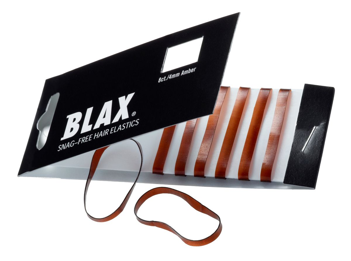 Køb Blax Hårelastikker Brun - 8 stk. billigt hos Med24.dk