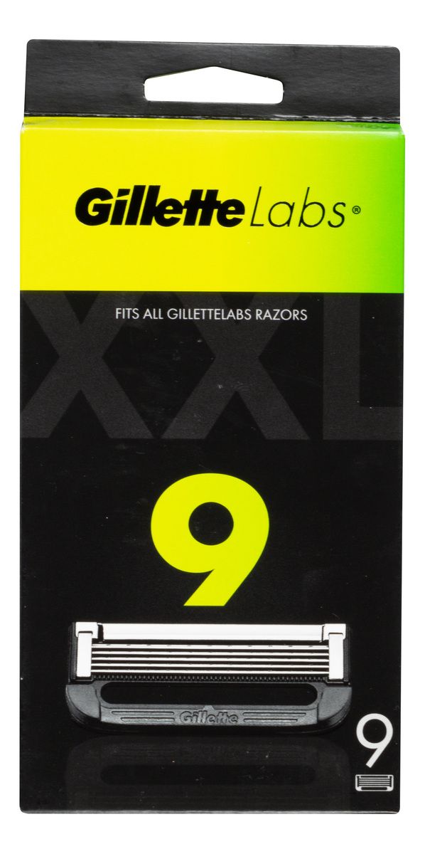 Køb Gillette Labs Barberblade - 9 stk. billigt hos Med24.dk