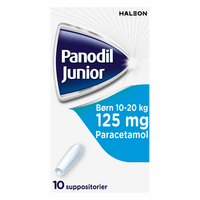 Køb Panodil Junior smertestillende - suppositorier & flydende | Med24