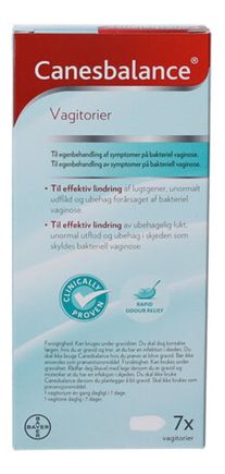 Køb Canesbalance Vagitorier - 7 stk. billigt hos Med24.dk