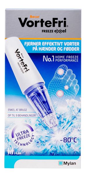 Køb Vortefri Freeze til vortebehandling billigt hos med24.dk