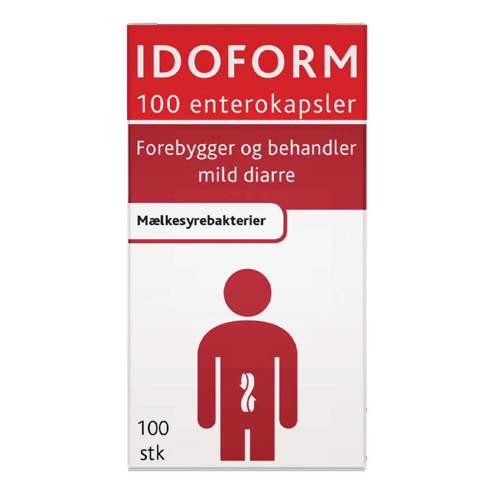Køb Idoform - 100 kaps. billigt hos Med24.dk