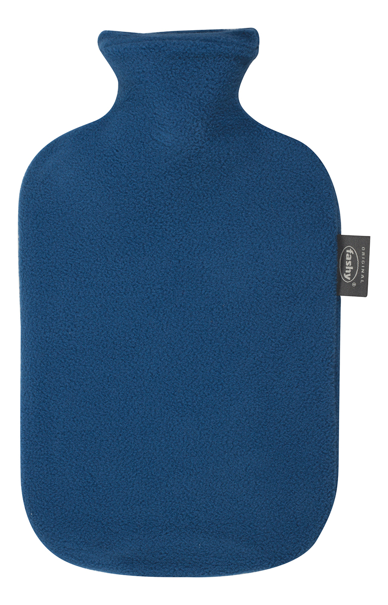 Fashy Varmedunk med blå fleecebetræk