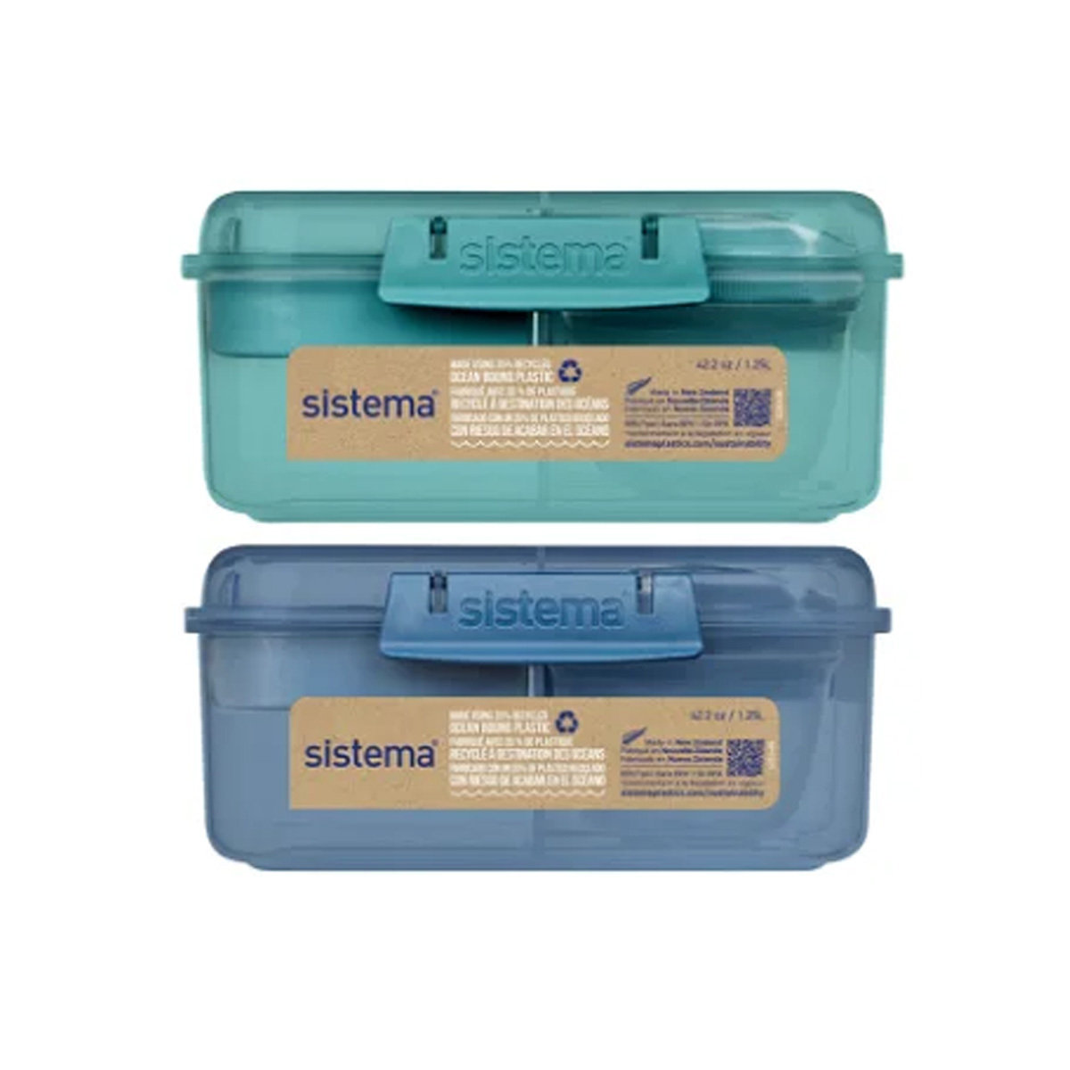 Sistema Bento Cube to go 1,25 L - 1 stk - Med24.dk
