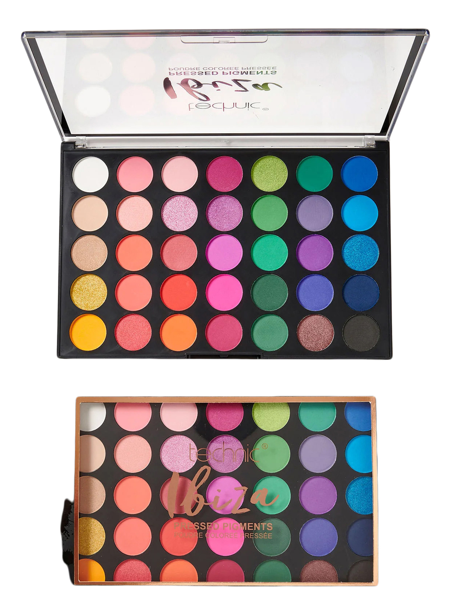 Køb TECHNIC Ibiza Pressed Pigment Palette hos Med24.dk