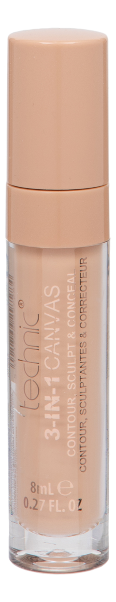 Køb TECHNIC 3-in-1 Canvas - Beige - 8 ml. hos Med24.dk