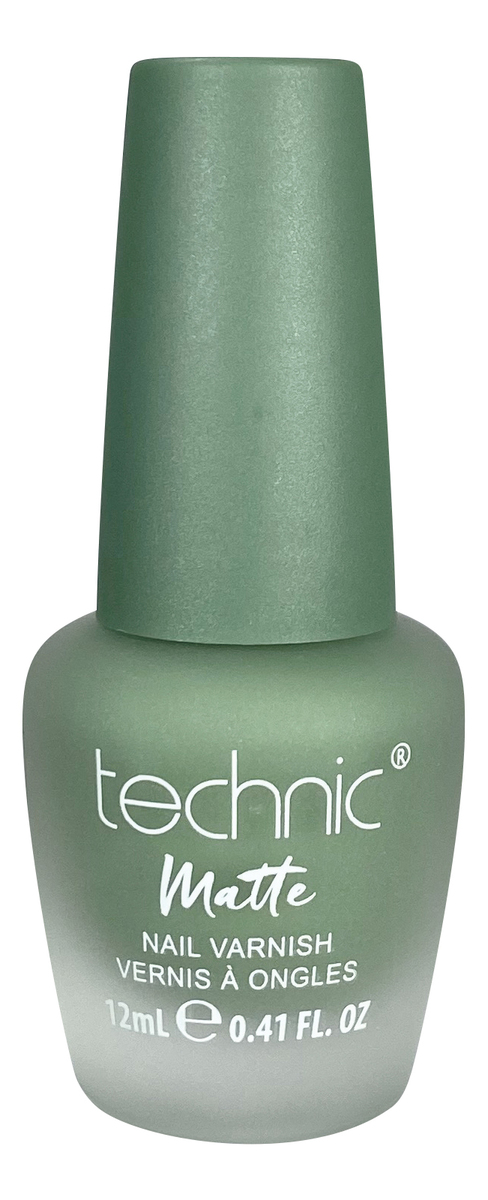 Køb TECHNIC Matte Nail Polish Green With Envy hos Med24.dk