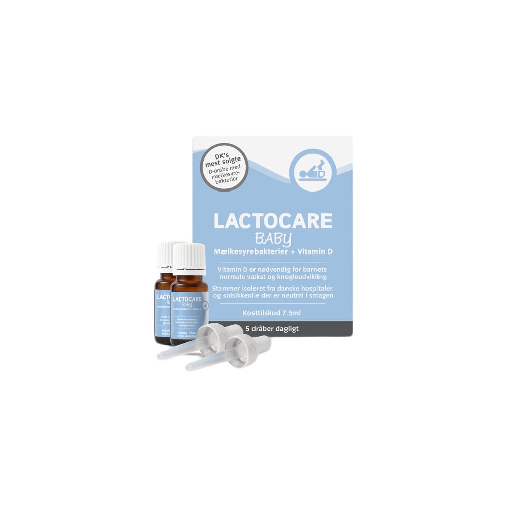Køb Lactocare Baby dobbelt pakning dråber hos Med24.dk