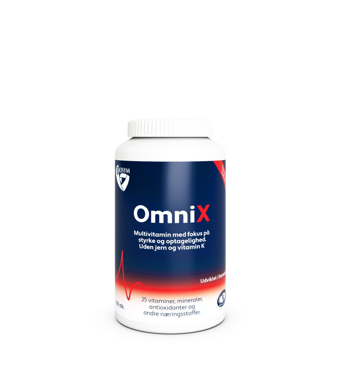 Køb OmniX multivitamin u.jern og k-vitamin billigt hos Med24.dk