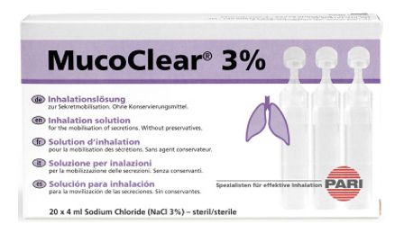 Køb Mucoclear 3% - 20 stk. billigt hos Med24.dk