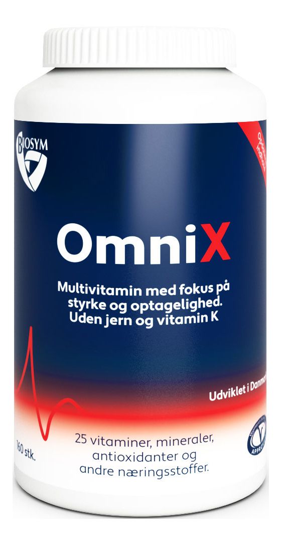 Køb OmniX multivitamin u.jern og k-vitamin billigt hos Med24.dk