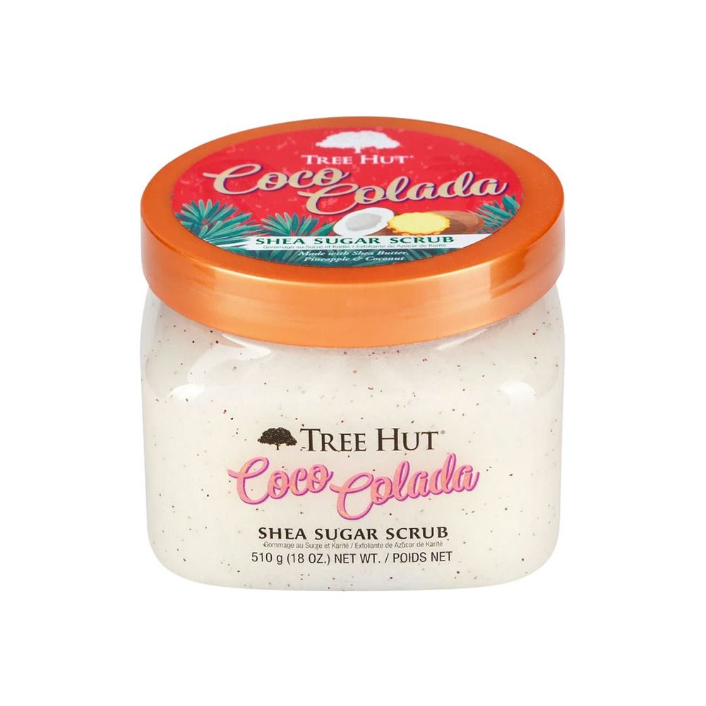 Køb Tree Hut Shea Sugar Scrub Coco Colada - 510 ml. hos Med24.dk