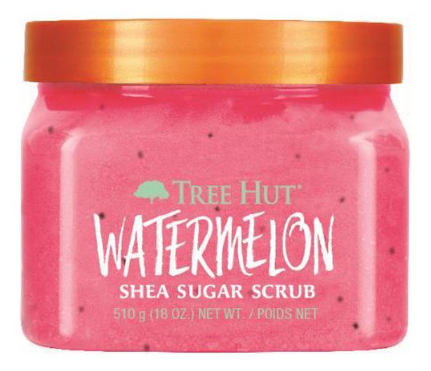 Køb Tree Hut Shea Sugar Scrub Watermelon - 510 ml. | Med24.dk