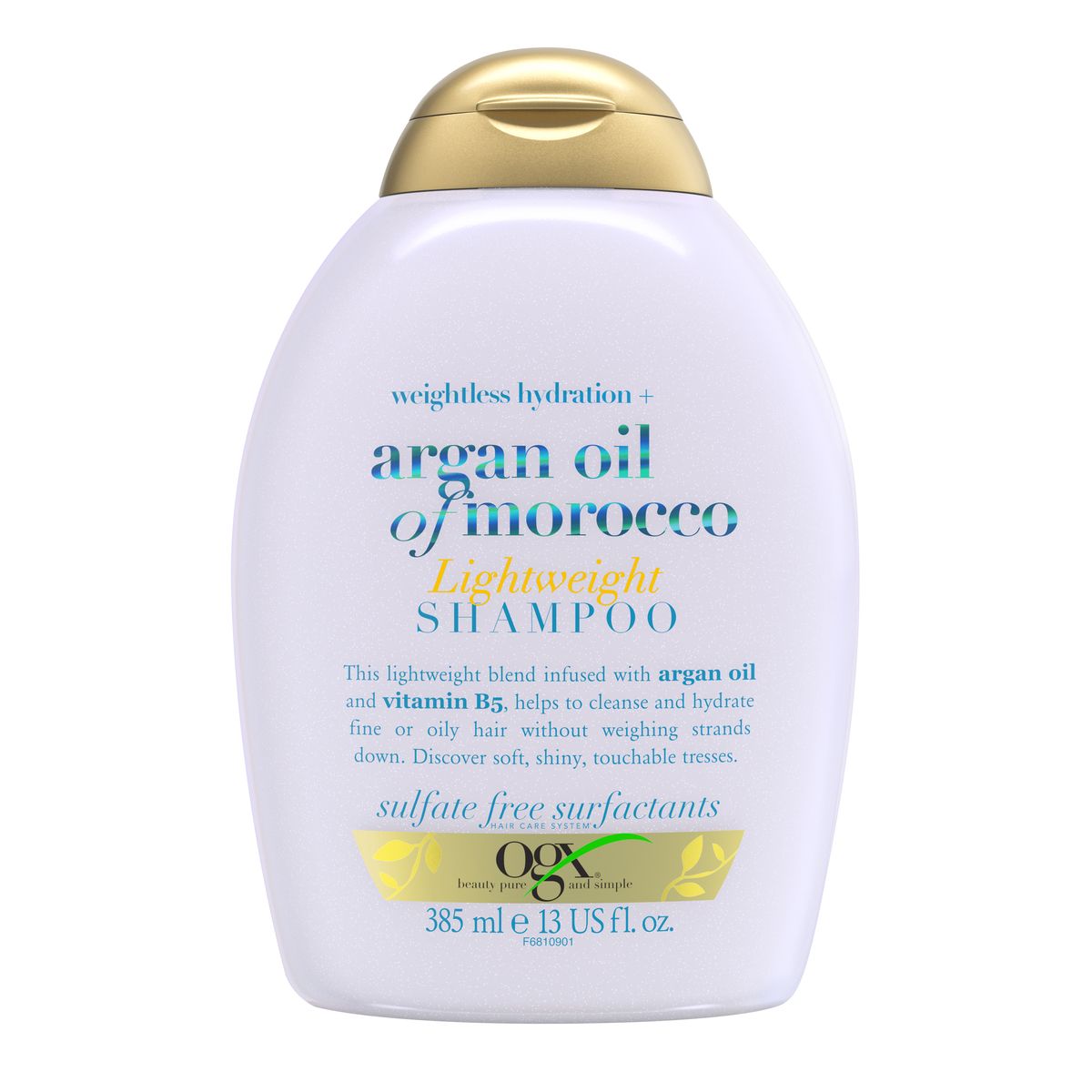 Køb Ogx Moroccan Argan Oil Lightweight Shampoo - 385 ml.