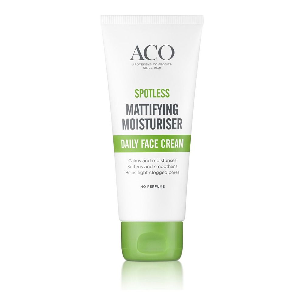 Køb ACO Spotless Daily Face Cream - 60 ml hos Med24.dk