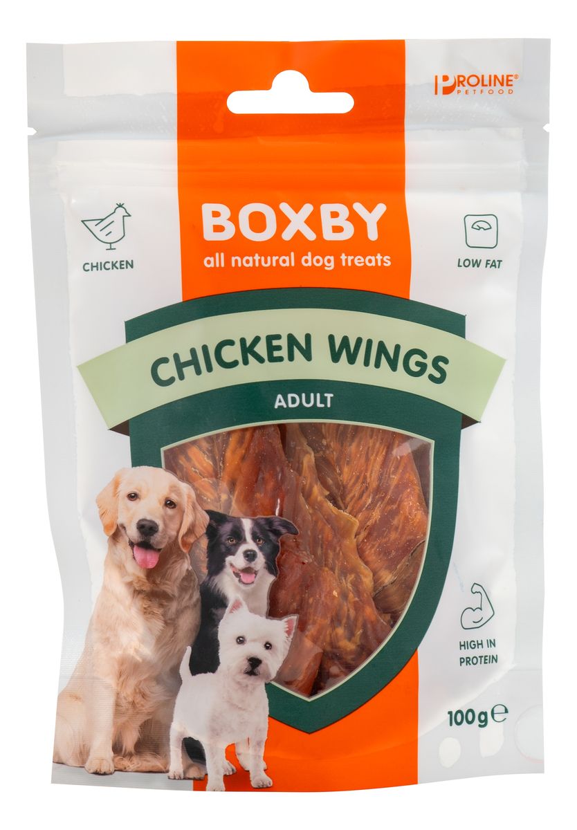 Køb Boxby Chicken Wings - 100 g. billigt hos Med24.dk