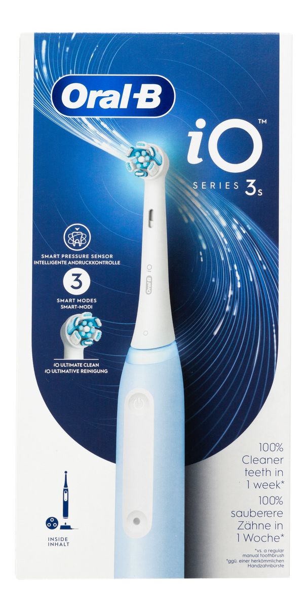 Køb Oral-B iO3S Ice Blue - 1 stk. billigt hos Med24.dk
