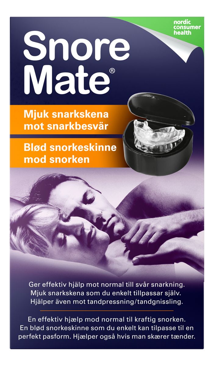 Køb SnoreMate Snorkeskinne 1 stk. billigt hos Med24.dk