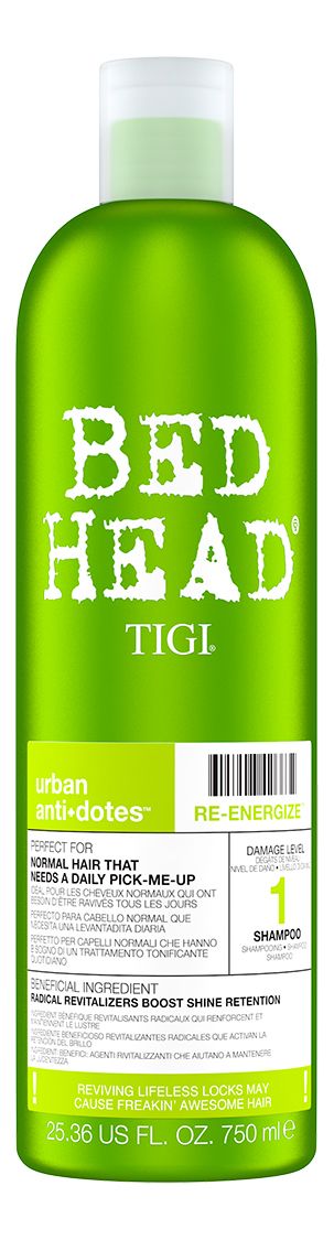 Køb TiGi Re-Energize Shampoo - 750 ml. billigt hos Med24.dk