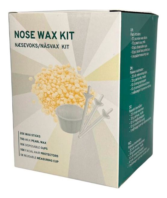 Køb UNIQ Nose wax kit Green billigt hos Med24.dk