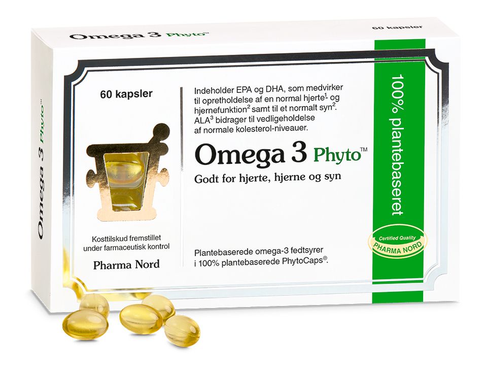 Køb Omega 3 Phyto - 60 kaps. - billigt hos Med24.dk