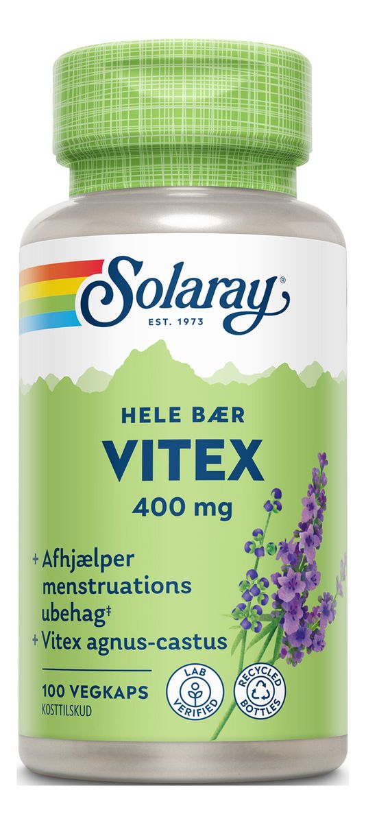 Køb Solaray Vitex - 100 kaps. billigt hos Med24.dk