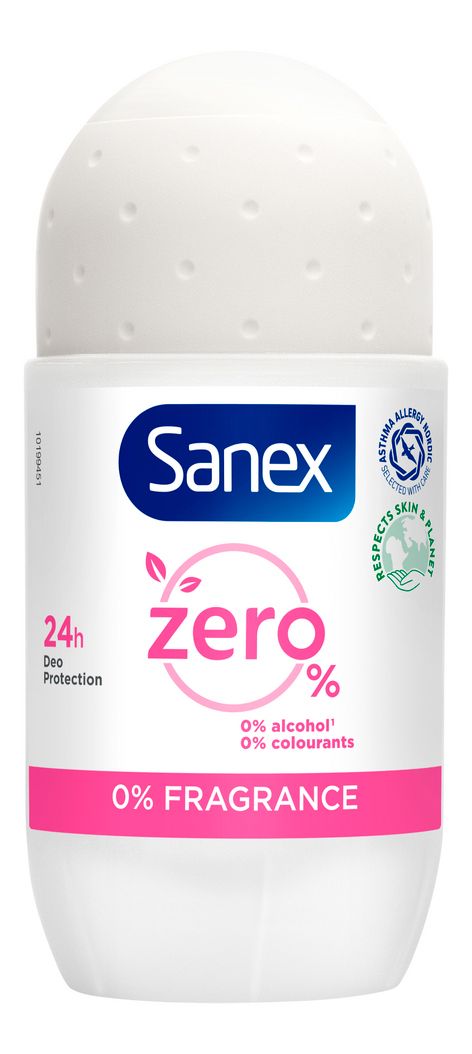 Køb Sanex Zero% Deodorant Roll-On 50 ml billigt hos Med24.dk