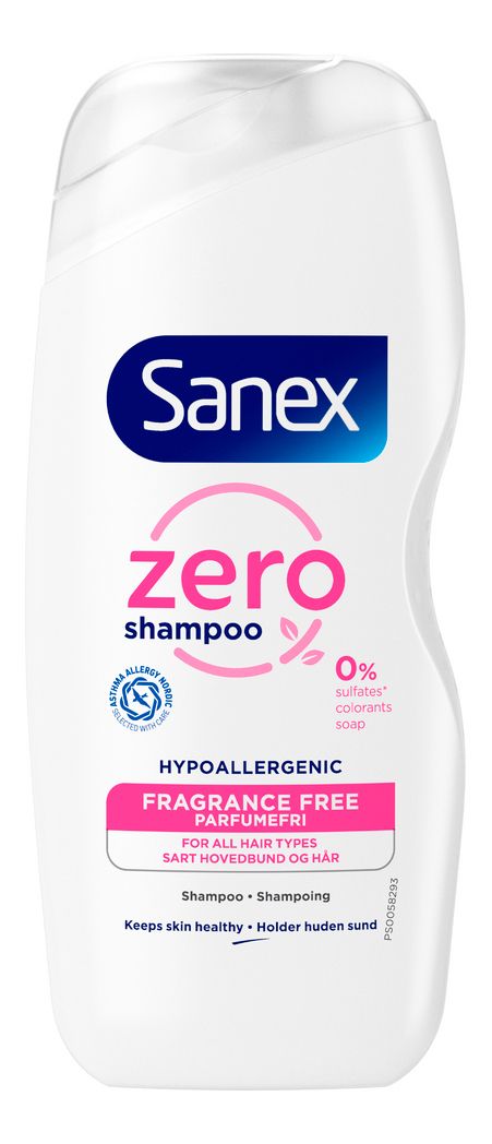 Køb Sanex Zero% Shampoo 250 ml billigt hos Med24.dk