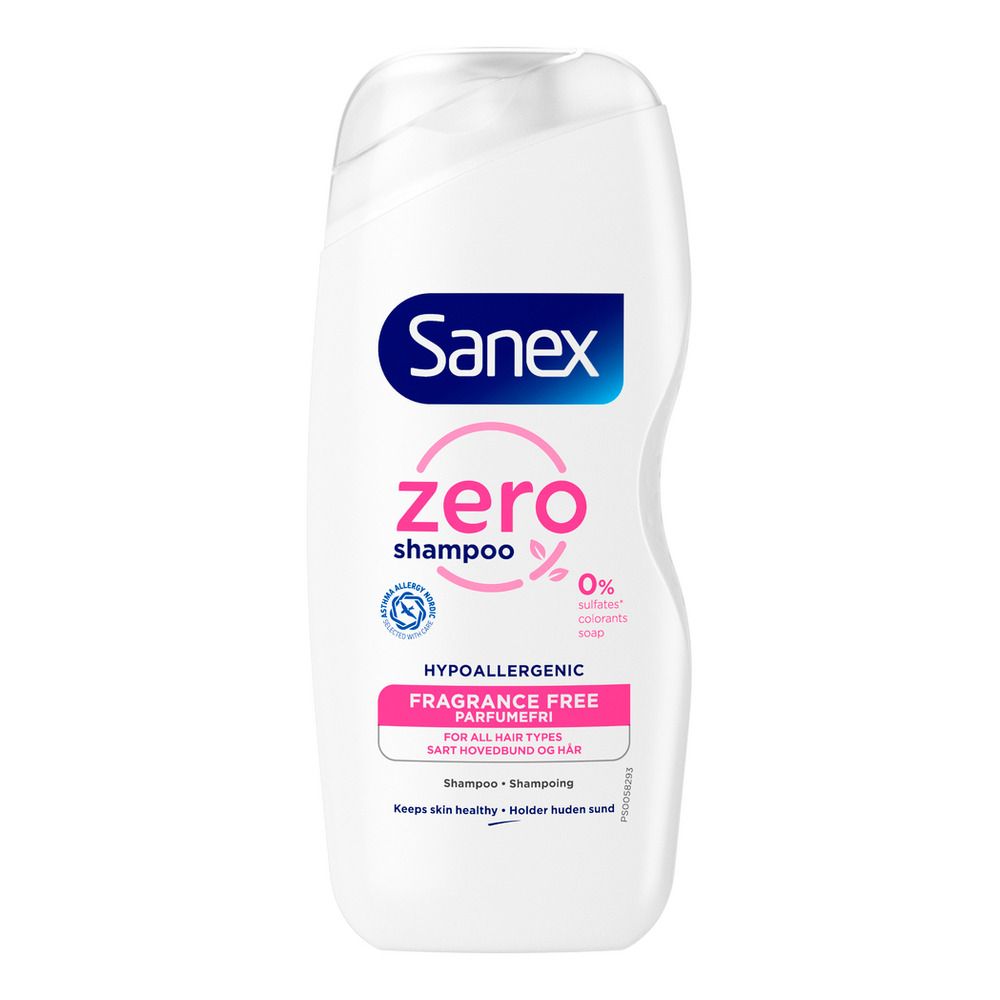 Køb Sanex Zero% Shampoo 250 ml billigt hos Med24.dk