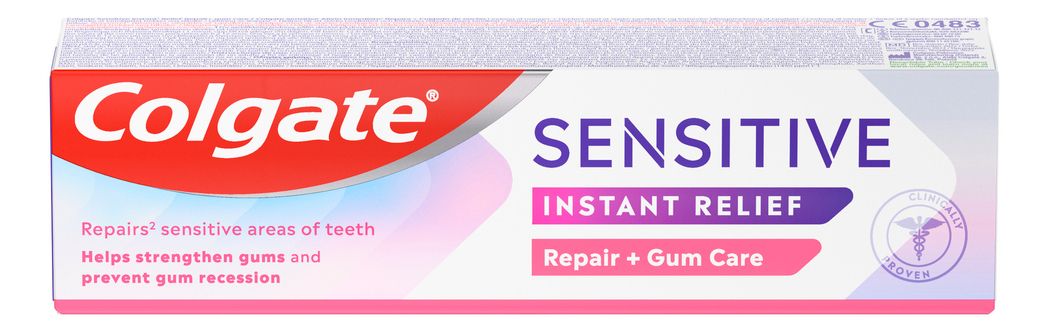 Køb Colgate Sensitive Instant Relief Repair + Gum Care Tandpasta