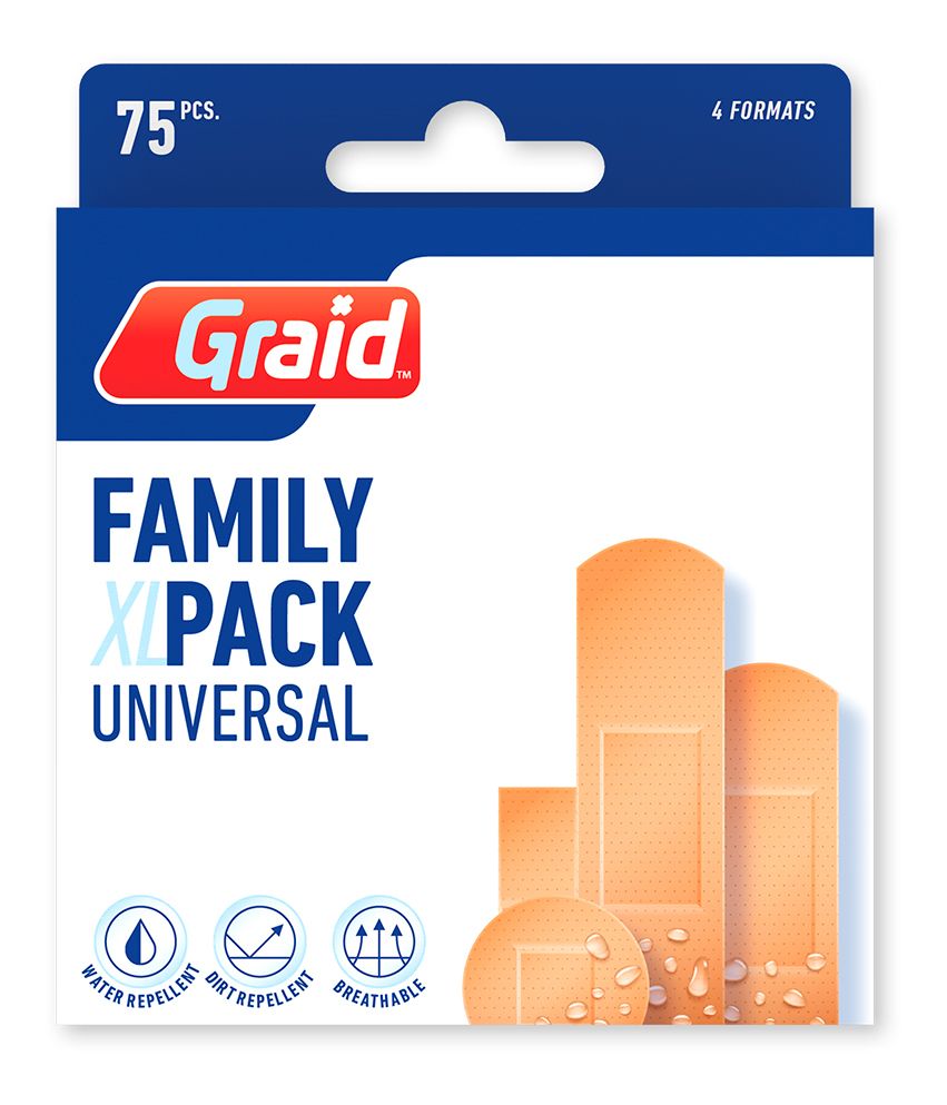 Køb Graid Family Pack Plaster - 1 stk. billigt hos Med24.dk