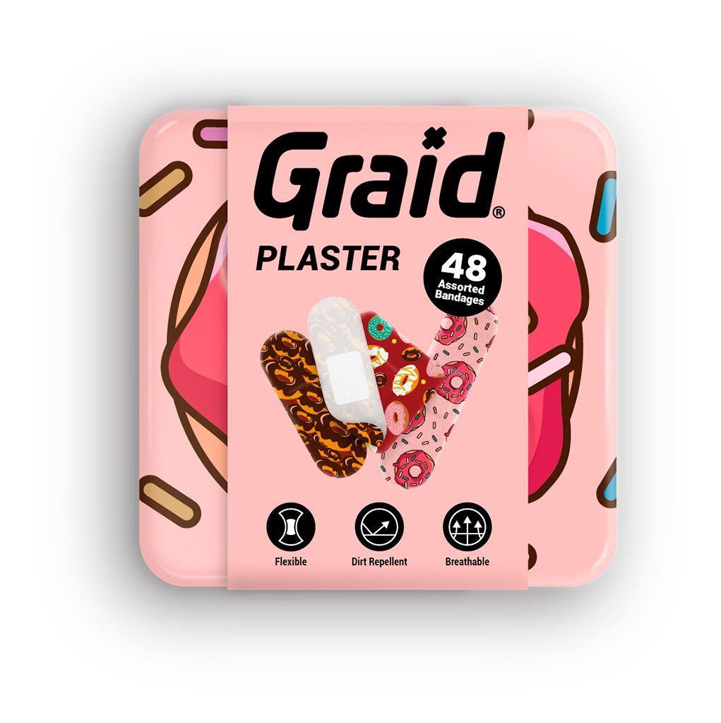 Køb Graid Elastic Premium Plaster Donut billigt hos Med24.dk