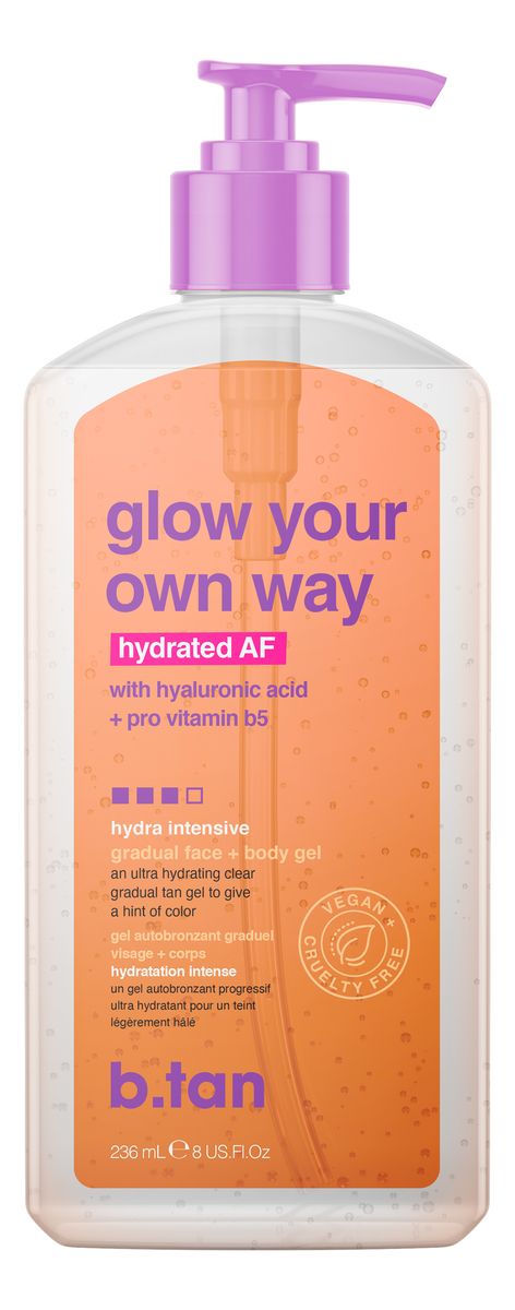 Køb Glow Your Own Way Hydrated AF Selvbruner billigt hos Med24.dk